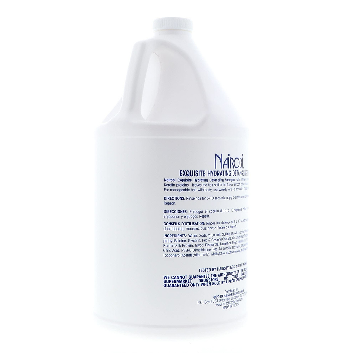 Nairobi Exquisite Hydrating Detangling Shampoo 128 oz. Shampoo Unisex