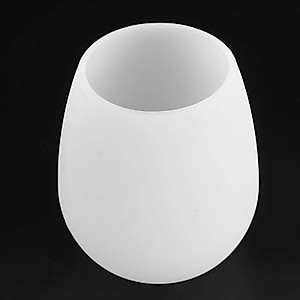 Easy To Wine Cup, Reusable Durable Silicone Glass, Portable Soda for Cocktails Beer Water
