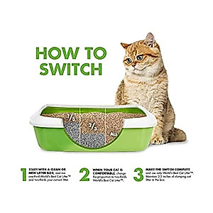 WORLD'S BEST CAT LITTER Multiple Cat Unscented, 32-Pounds