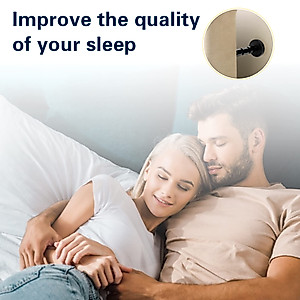 cosbur 4PCS Headboard Stoppers for Wall, Adjustable Bed Frame Anti-Shake Tool, Bed Wall Bumpers with Free Furniture Pads and Screws, Headboard Wall Protectors, Protect The Wall(1.18"-4.72")