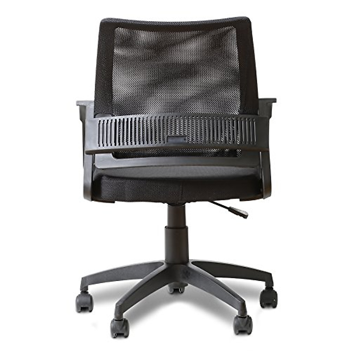 Leick Black Mesh Back Office Chair