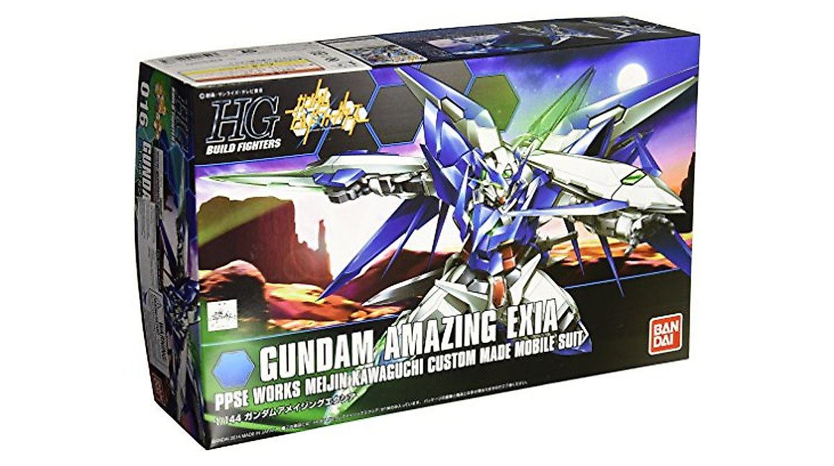 Bandai Hobby Gundam Amazing Exia Model Kit - No Glue Needed