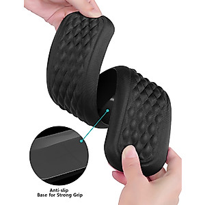 Vaydeer Wrist Rest for Keyboard and Mouse, Computer Ergonomic Wrist Support Pad, Soft Memory Foam Arm Cushion for Desk, Palm Hand Office Laptop Typing