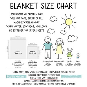 Woodland Creatures Personalized Blanket for Baby Boy, Infant & Toddler Minky Personalized Baby Blanket with Name - Custom Baby Blanket, Personalized Baby Blankets for Boys (30"x40" White Back)