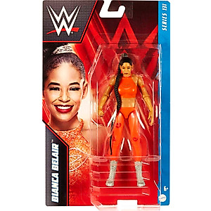 Mattel WWE Bianca Belair Action Figure, Posable 6-inch Collectible for Ages 6 Years Old & Up