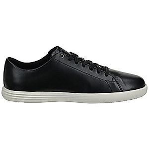 Cole Haan Men's Grand Crosscourt II Sneaker, Black Lthr/White, 10
