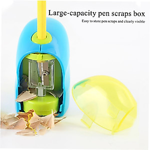 [New] Electric Pencil Sharpener Fast Sharpen Automatic for - for Primary - Efficient Quiet and Safe - Perfect for Pencil Box
