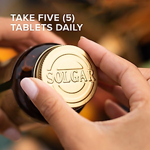 Solgar Calcium Magnesium Citrate - 250 Tablets, Pack of 2 - Non-GMO, Vegan, Gluten Free, Kosher - 100 Total Servings