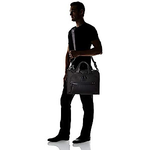 TUMI - Alpha 3 Slim Deluxe Portfolio Bag - Organizer Briefcase for Men and Women - Black