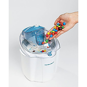 Hamilton Beach 68320 1-1/2-Quart Capacity Ice Cream Maker, White