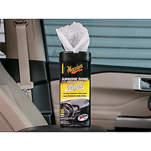 Meguiar's G4000 Supreme Shine Protectant Wipes - 25 Wipes