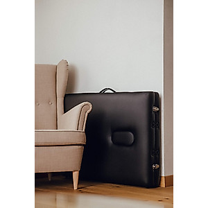 Luxton Home Premium Memory Foam Massage Table - Easy Set Up - Foldable & Portable with Carrying Case