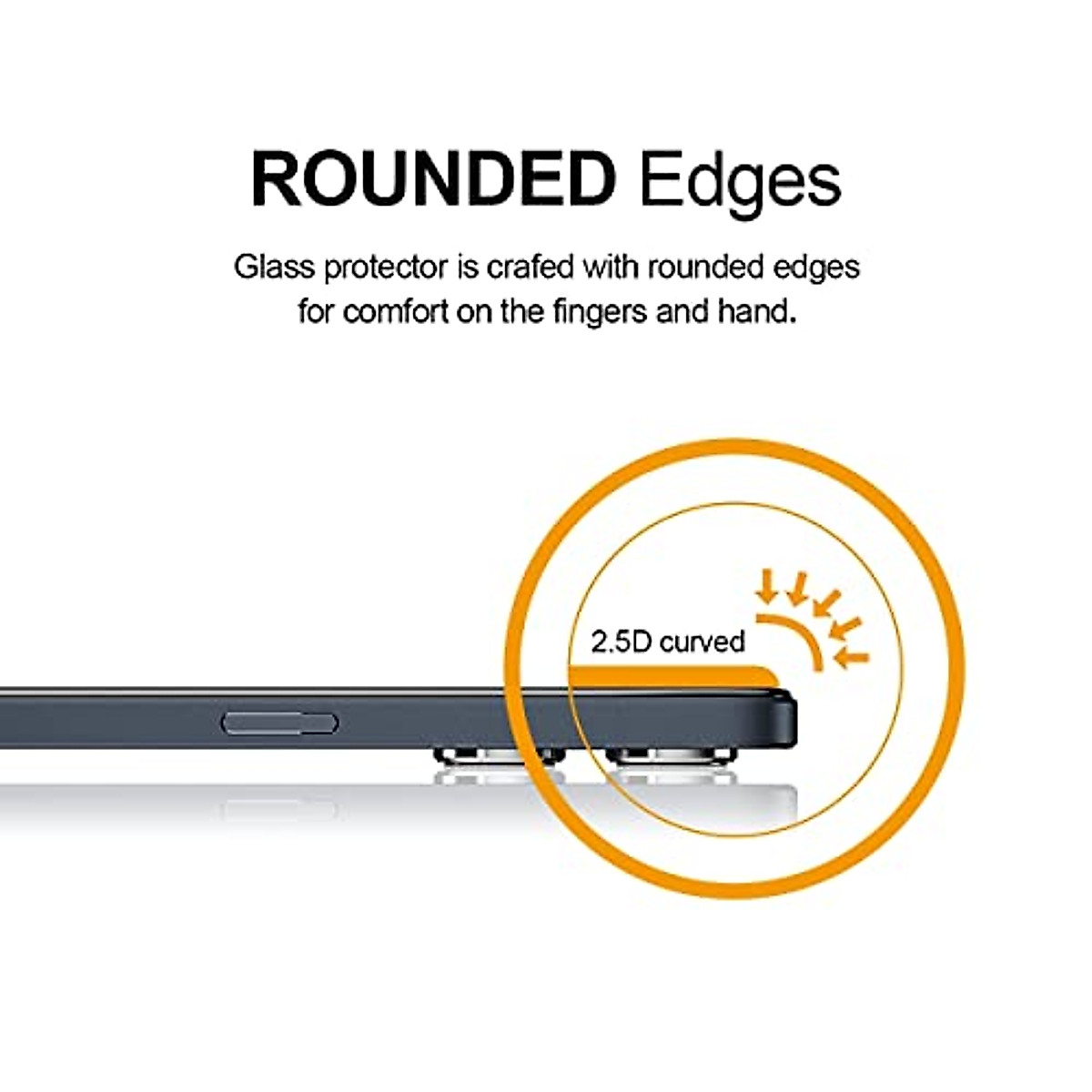 Supershieldz (2 Pack) Designed for OnePlus Nord N200 5G [Not Fit for Nord N20 5G] Tempered Glass Screen Protector, Anti Scratch, Bubble Free