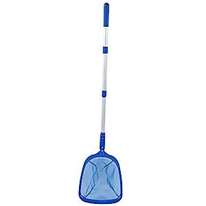 Household Garden Products Pool Skimmer with Retractable Rod for Cleaning Surface of Swimming Pools Hot Tubs Spas Fountains
