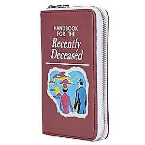 Loungefly Beetlejuice Handbook for the Recently Deceased Faux Leather Wallet