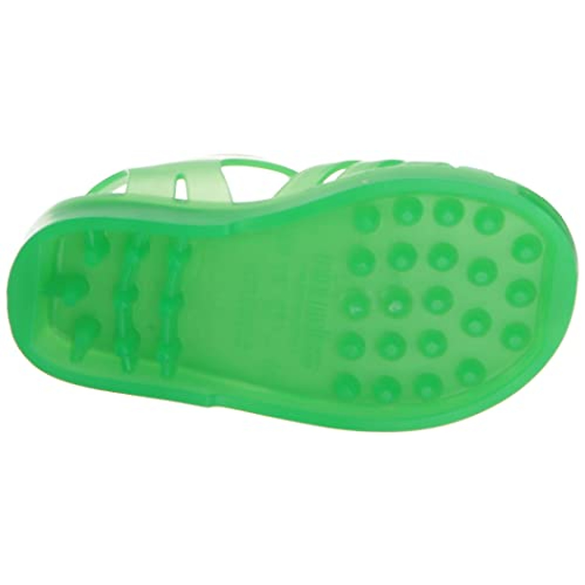 Mini Melissa Girls Flat Sandals, Green, 1 Little Kid