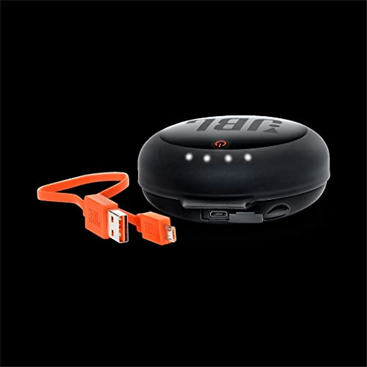 JBL Lifestyle Tune 110BT Wireless in-Ear Headphones Bundled with JBL Headphone Charging Case for Wireless Bluetooth in-Ear Headphones - Black (Renewed)