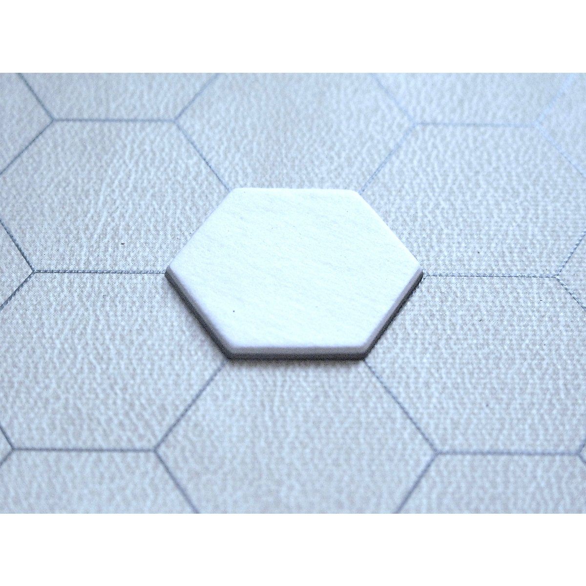 Value Pack of 200 - Blank 1" Hexagon Hex Board Game Chits Tiles Counters Markers DIY D&D