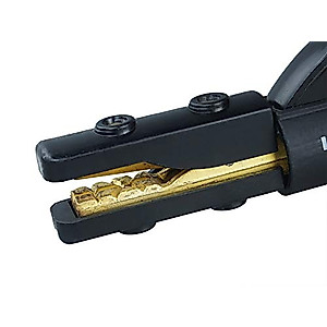 300A Welding Electrode Holder Clamp Style Casting Brass Materials for Arc MMA Welder,Black