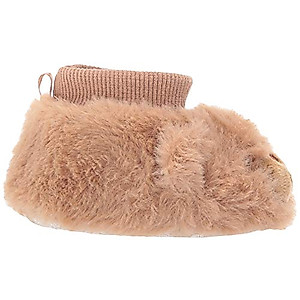 Little Me Baby Newborn Slippers, Bear, 0-6 Months