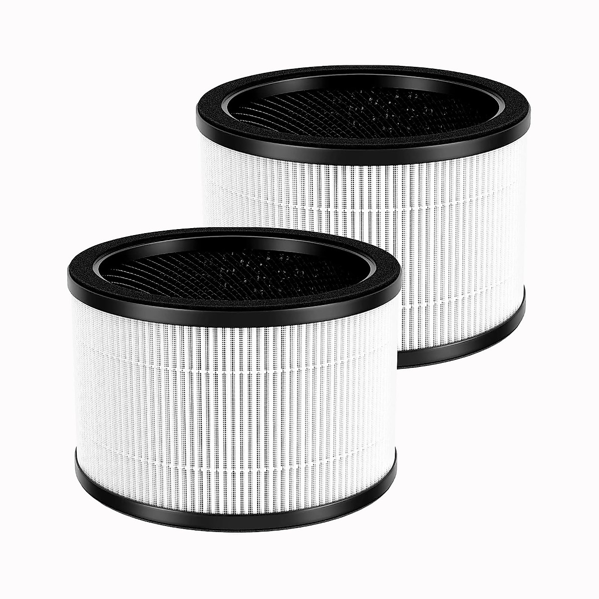 H7121101 Replacement Filter for Govee H7121 Air Purifier, 2 Pack H13 True HEPA with High-Efficiency Activated Carbon and Pre-Filter