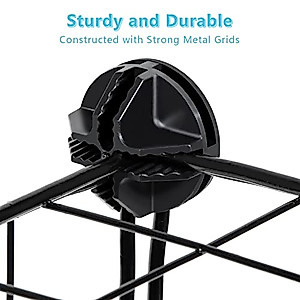 DIY Large Cat Cages Indoor,DIY Kennel Playpen.Detachable Metal Wire Large Cat Cage Exercise Place Ideal for 1-3 Cat,Comes with A Ladder Suitable for Ferret,Bunny and Chinchillas(55"x55"x55")