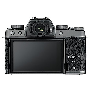 Fujifilm X-T100 Mirrorless Digital Camera w/XC15-45mmF3.5-5.6 OIS PZ Lens - Dark Silver