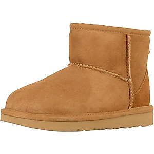 UGG Unisex-Child Classic Mini Ii Boot, Chestnut, 02
