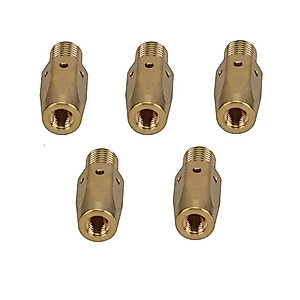 STARTECHWELD 169-728 Mig Tip Adaptors Gas Diffuser 169728 for Miller Welding Gun M25, M40 (Pack of 5)