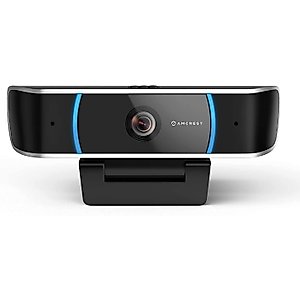 Amcrest 5-Megapixel Webcam with Microphone, Web Cam USB Camera, Computer HD Streaming Webcam for PC Desktop & Laptop w/Mic, Wide Angle Lens & Large Sensor for Superior Low Light (AWC5100)