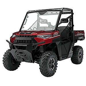 Polaris Lock & Ride Full Glass Windshield - Clear