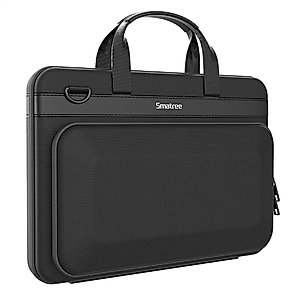 Smatree 16 inch Anti-Shock Laptop Handbag Compatible with 16 inch MacBook Pro 16 inch 2023-2019, Briefcase for ASUS ROG Zephyrus G15/ M16 Gaming Laptop, for ASUS ROG Strix G16/SCAR 16 2023/2024, Red