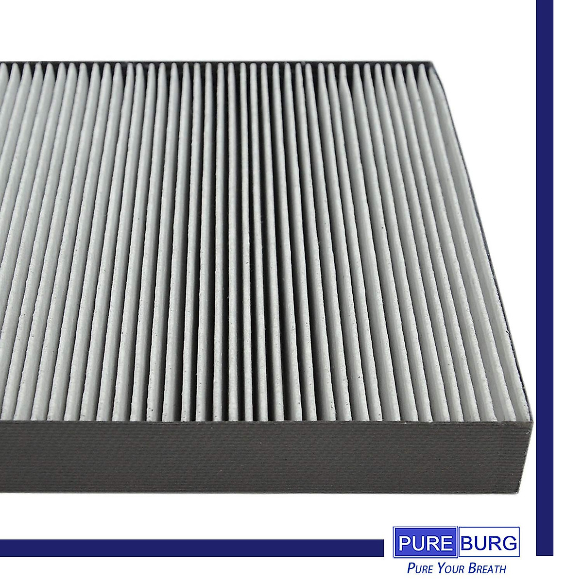 PUREBURG True HEPA Replacement Filter Compatible with Sharp FP-F50UW KC-830U FP-P30U Air Purifiers, Replaces Parts FZ-F50HFU FZ-P30SFU,1-Pack