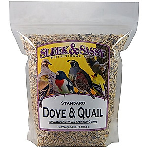 SLEEK & SASSY NUTRITIONAL DIET Dove & Quail Bird Food (4 lbs.)
