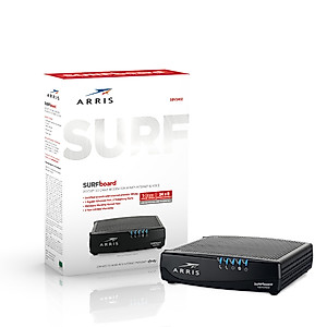 ARRIS SURFboard SBV2402 DOCSIS 3.0 Cable Modem , Comcast Xfinity Internet & Voice , 1 Gbps Port , 2 Telephony Ports , Supports Xfinity 800 Mbps Max Internet Speed