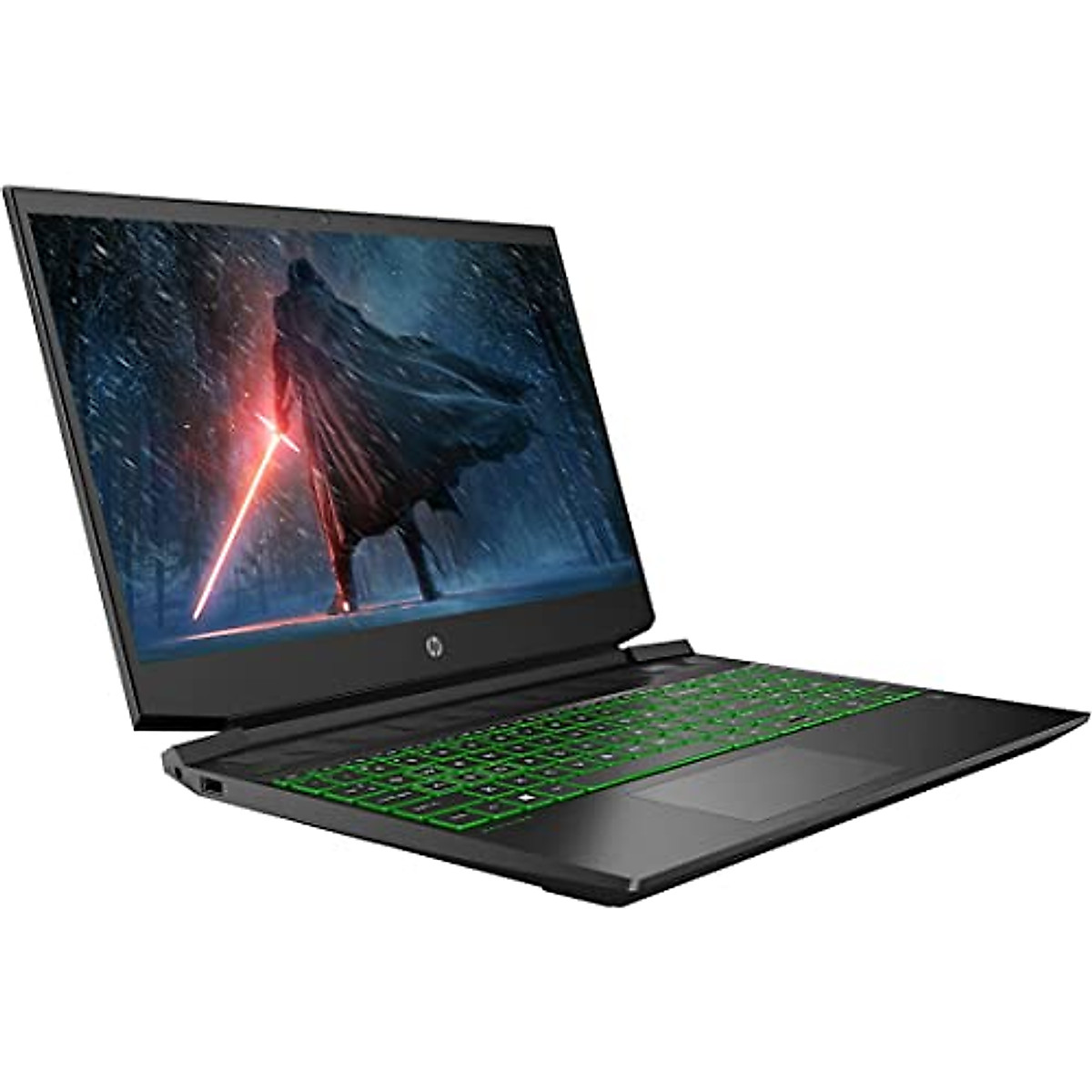HP 2022 Pavilion Gaming 15.6" FHD IPS Laptop, AMD Ryzen 5-5600H (Beats i7-9750H), 16GB RAM, 1TB HDD+256GB SSD, Backlit Keyboard, GeForce GTX 1650, Win 11, Acid Green, 32GB SnowBell USB Card