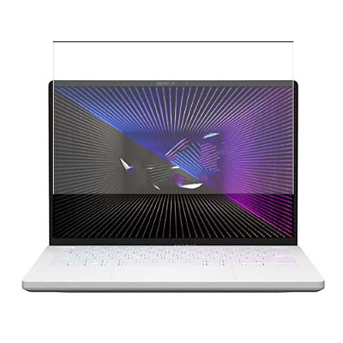 Puccy Tempered Glass Screen Protector Film, compatible with ASUS ROG Zephyrus G14 GA402 GA402RJ 14" laptop (Active Area Cover Only) Protective Protectors Guard