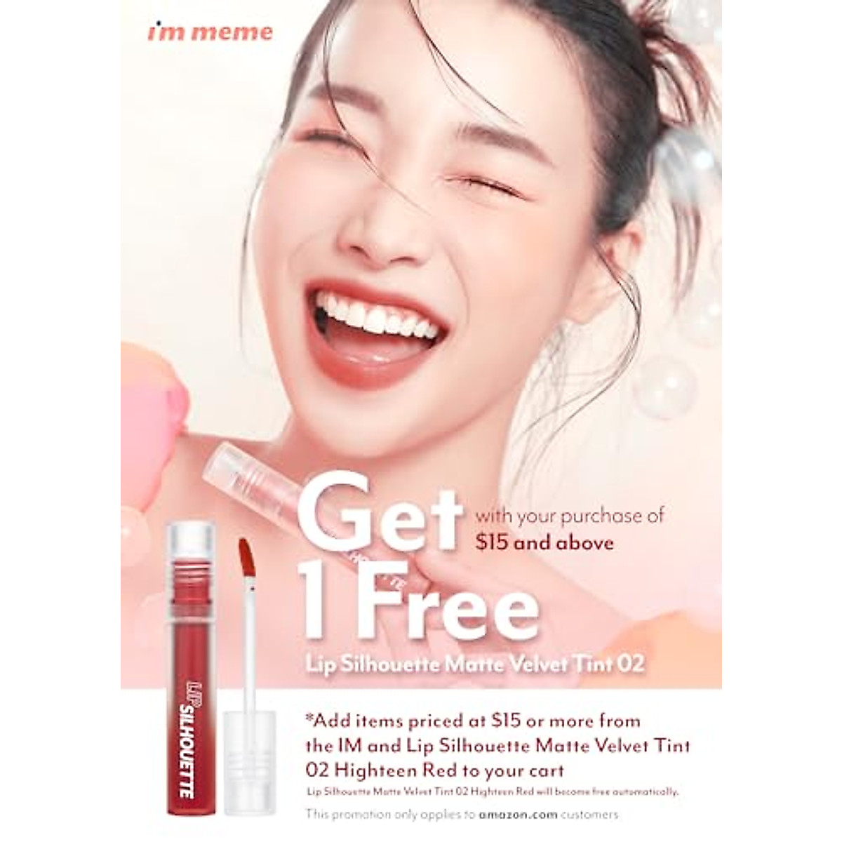 I'm Meme Palette - Afternoon Tea Blusher | Blossom Tea Blended, Cool Tone Blush for Cheek, Soft Pink, Peach, Lavender, 3 Shades Palette, Matte Powder Blush for Face & Cheeks, For All Skin Tones, 0.4oz