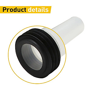 OasisFlow Wall Hung Toilet pipe connector,Durable Toilet Parts with Easy Replacement,Compatible with Geberit 152.404.46.1,bidet & bidet parts
