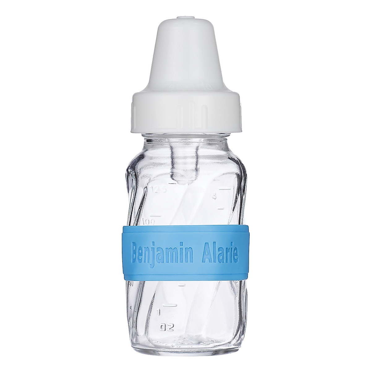 Custom Baby Bottle Labels for Daycare Blue Pink or Orange 4 Pack Sippy Cup Labels Personalized Bands