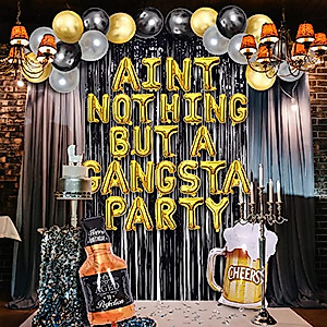 Aint Nothing But A Gangster Party Decorations 90s Party Decorations for Adults Cholo Party Decorations Homies Party Decorations Early 2000s Freaknik Lowrider Party Decorations Hip Hop Party Decoration