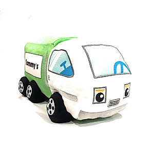 Slumberbuds Tommy The Trash Truck - Soft Baby Boy Toys, Cute and Cuddly Garbage Truck Toys, Baby Boy Toys 6 to 12 Months, Kids Gift for Birthday, Christmas & More