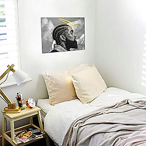 Decor Wall Art Canvas Poster Paintings On Canvas Prints For Living Room Framed Ready To Hang 12x16in