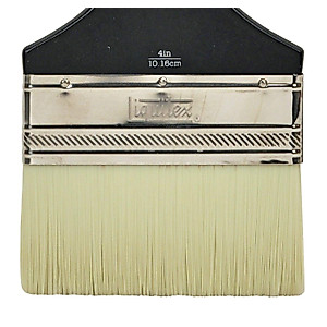 Liquitex 1300704 Professional Freestyle Large Scale Brush, Broad Flat/Varnish 4-inch, Short Handle