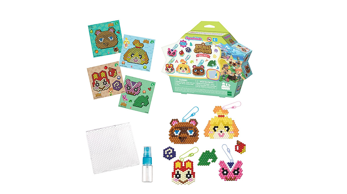 Create Fun Bead Art with Aquabeads Animal Crossing Set