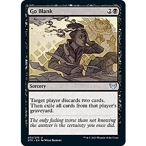 Magic: the Gathering - Go Blank (072) - Strixhaven: School of Mages
