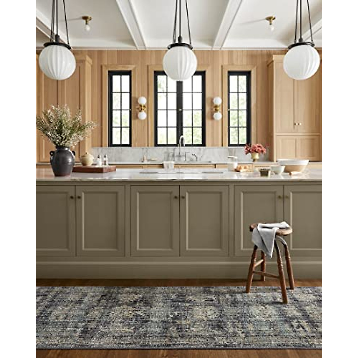 Loloi Jean Stoffer x Katherine Ink/Jade 7'-10" x 10' Area Rug