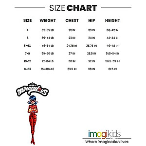 Miraculous Ladybug Rena Rouge Big Girls Tulle Dress Red 14-16