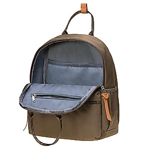 KAUKKO Stylish Oxford Fabric Backpack Travel Rucksack lightweight Hiking Bag Satchel(K1007 BLUE)