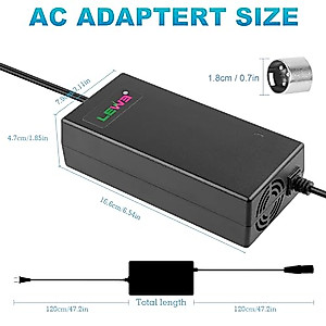 Fancy Buying 24V 5A 3-Pin Male XLR Connector Battery Charger for Lakematic, Pride Mobility, Jazzy Power Chair, Drive Medical, Golden Technologies, Shoprider, Rascal 200T/500T/301 PC 24BC5000TF-1